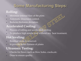 Steel Plates | PPTX
