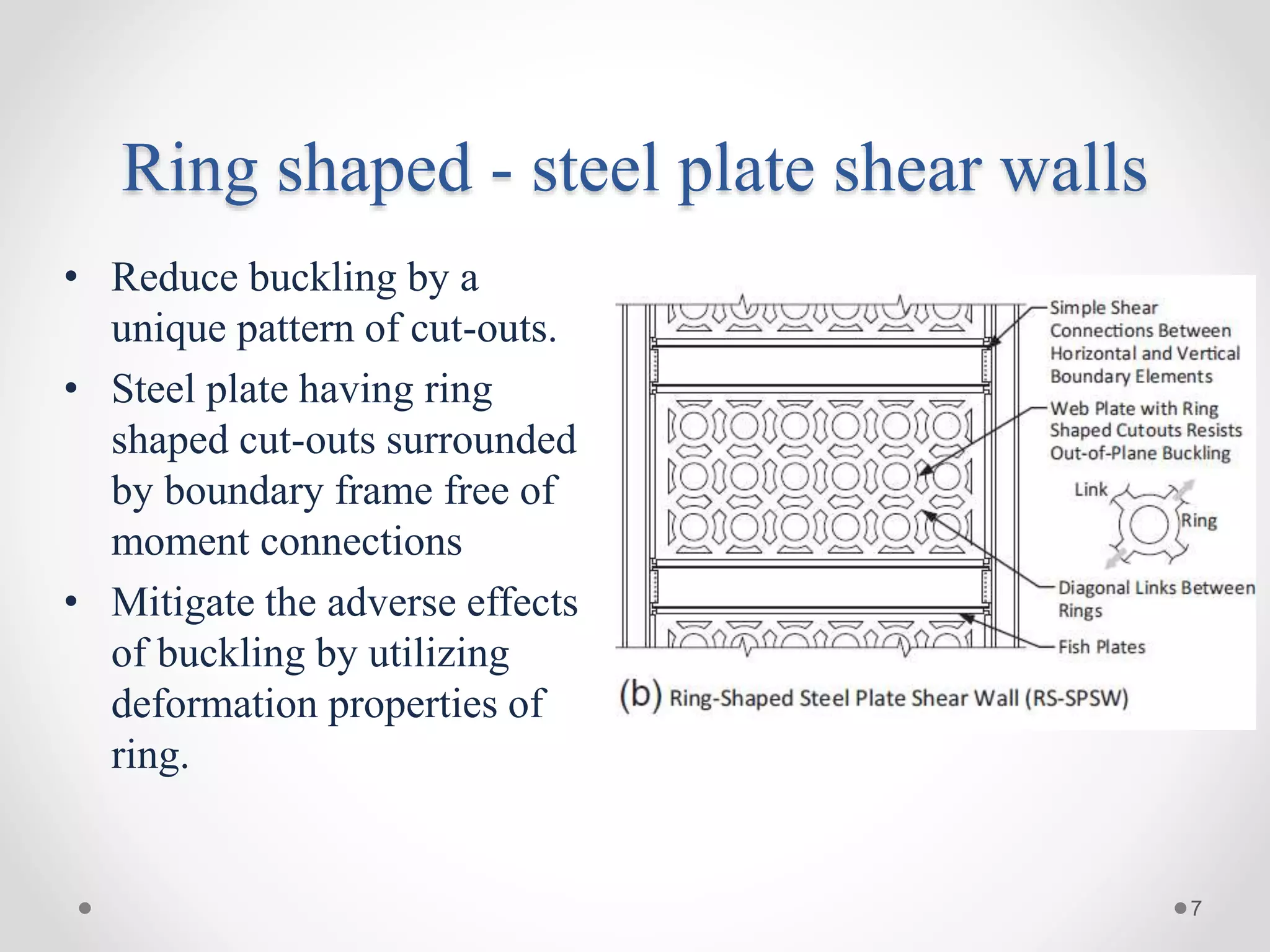 Steel plate shear wall | PPTX
