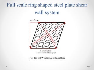 Steel plate shear wall | PPTX
