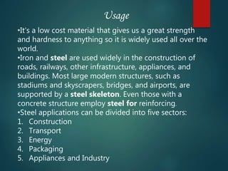Steel ppt bcd | PPTX