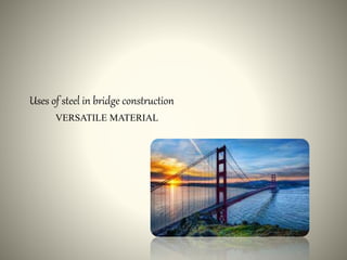 Steel presentation | PPTX