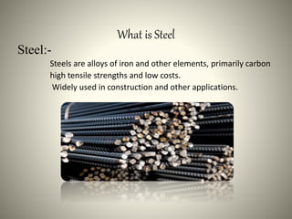 Steel presentation | PPT
