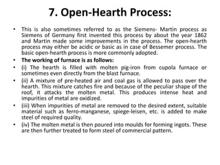 Steel process.pptx buildinh construction material | PPTX