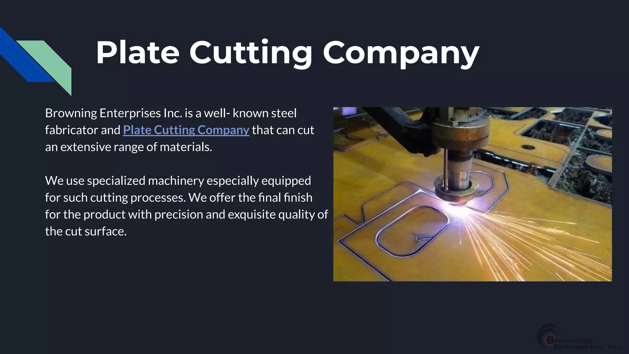 Steel Processing & Fabrication Company | PPT