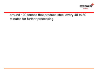 Steel production at compact strip pellet mill | PPTX