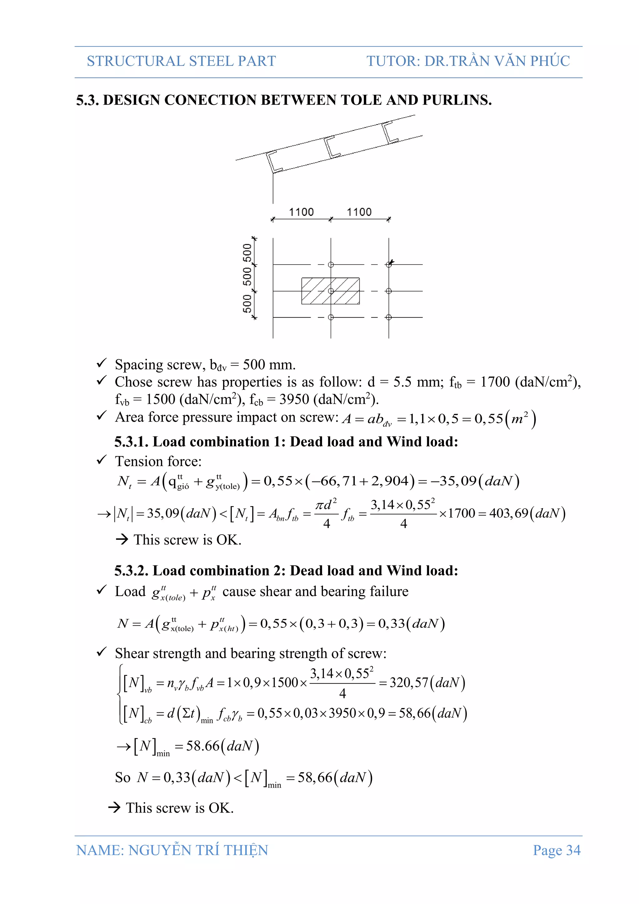 Single storey building design English version | PDF
