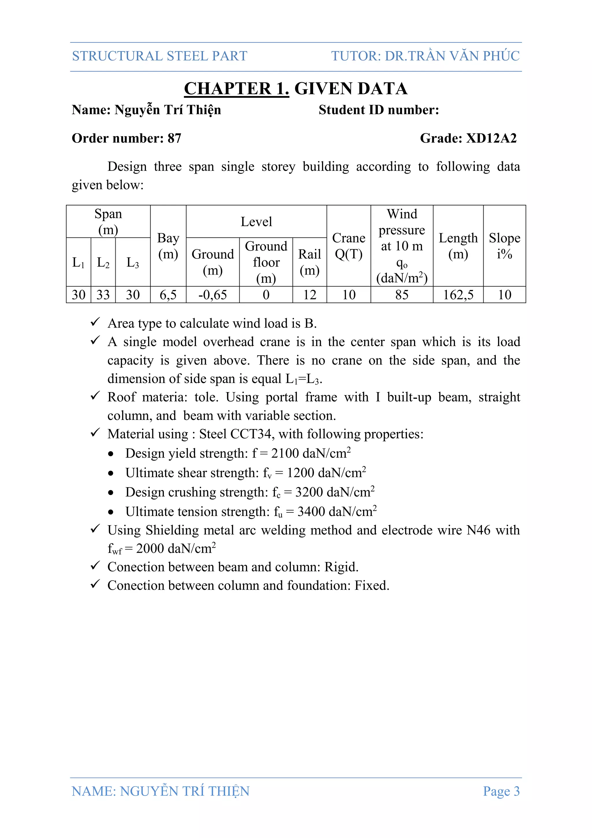 Single storey building design English version | PDF