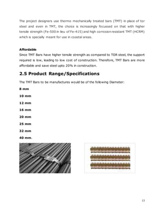 Steel project TMT | DOCX