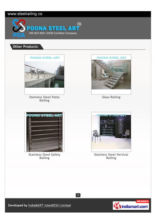 Poona Steel Art, Pune, Stainless Steel | PDF | Industrial Property ...