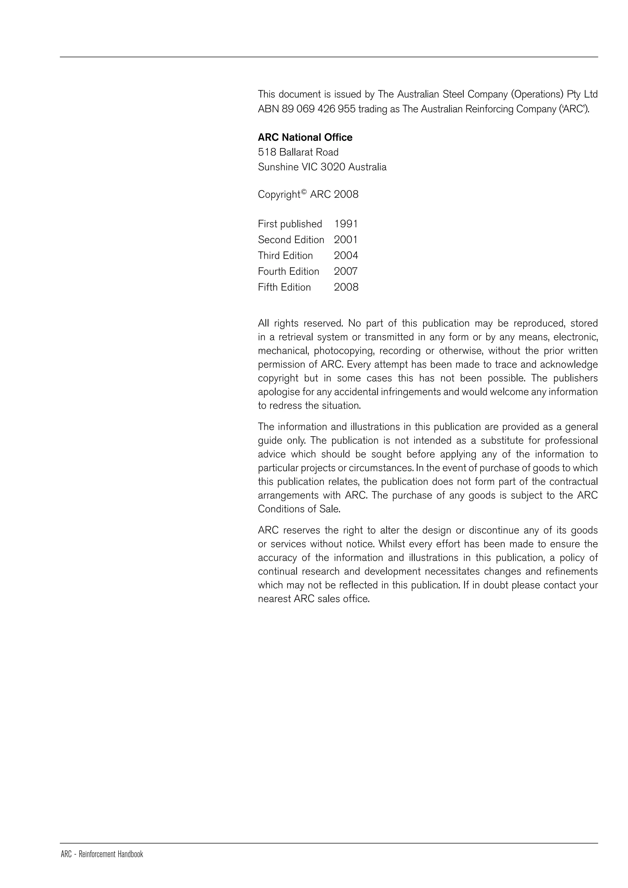 Steel reinforcement hand book | PDF