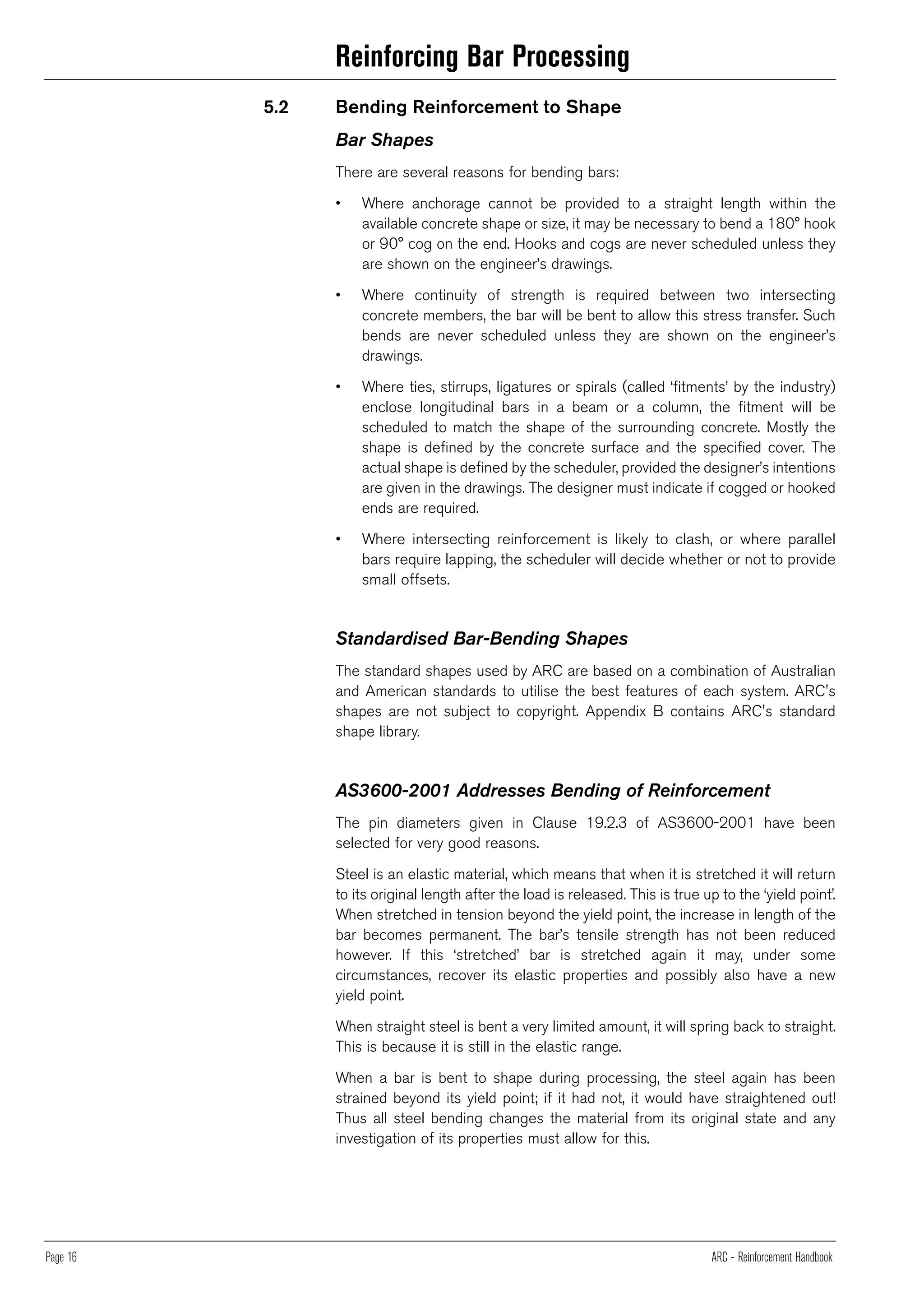 Steel reinforcement hand book | PDF