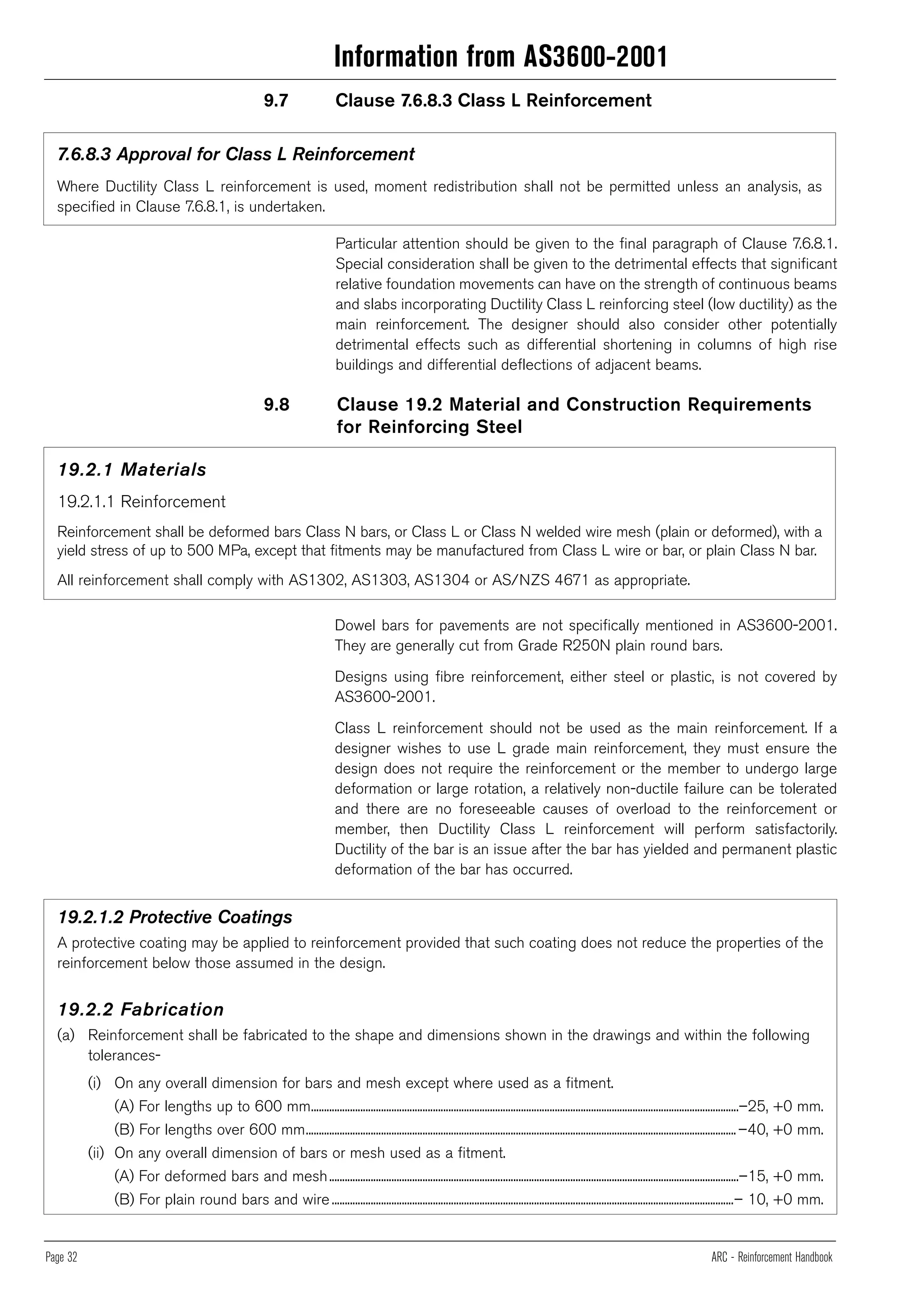 Steel reinforcement hand book | PDF