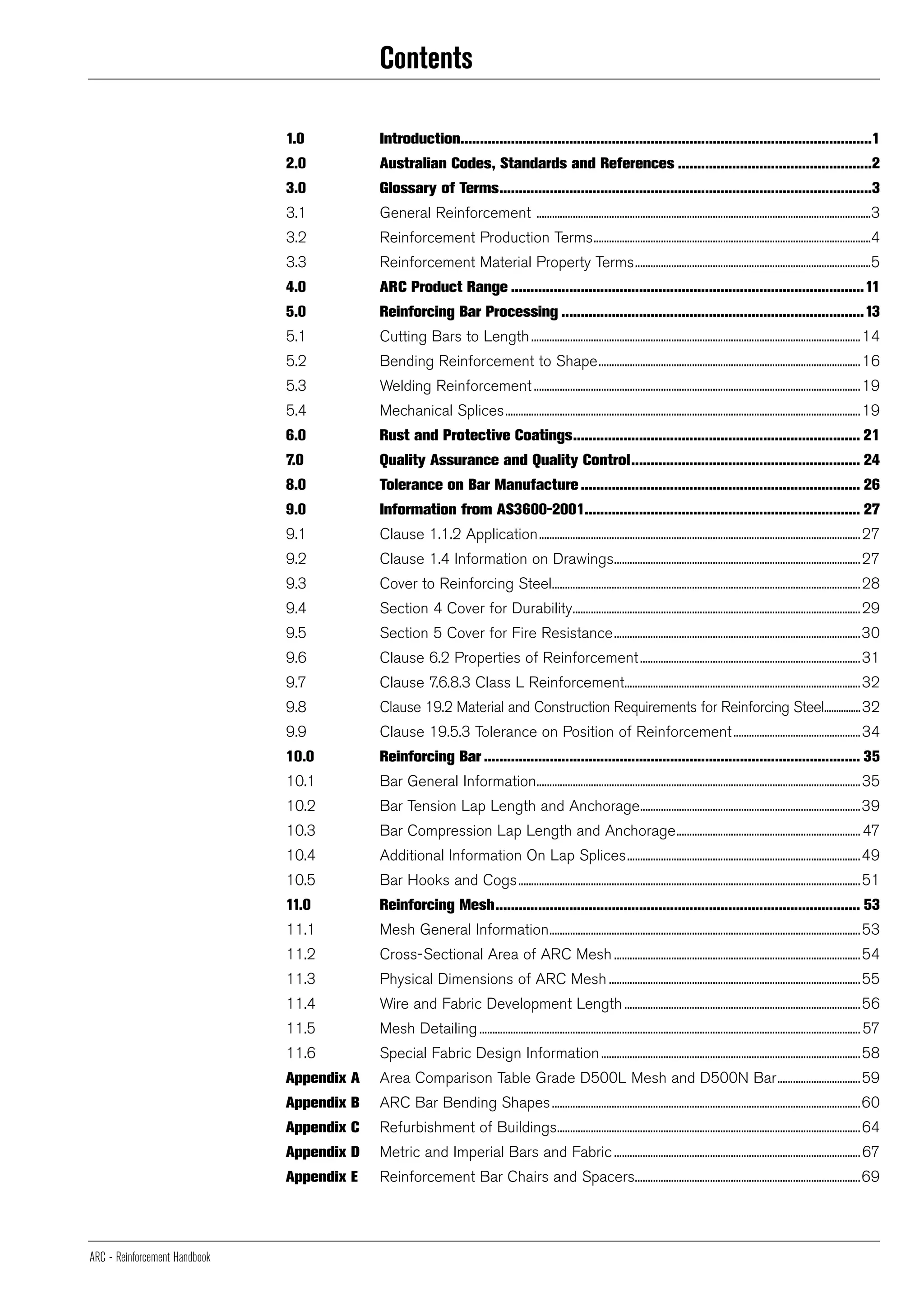 Steel reinforcement hand book | PDF