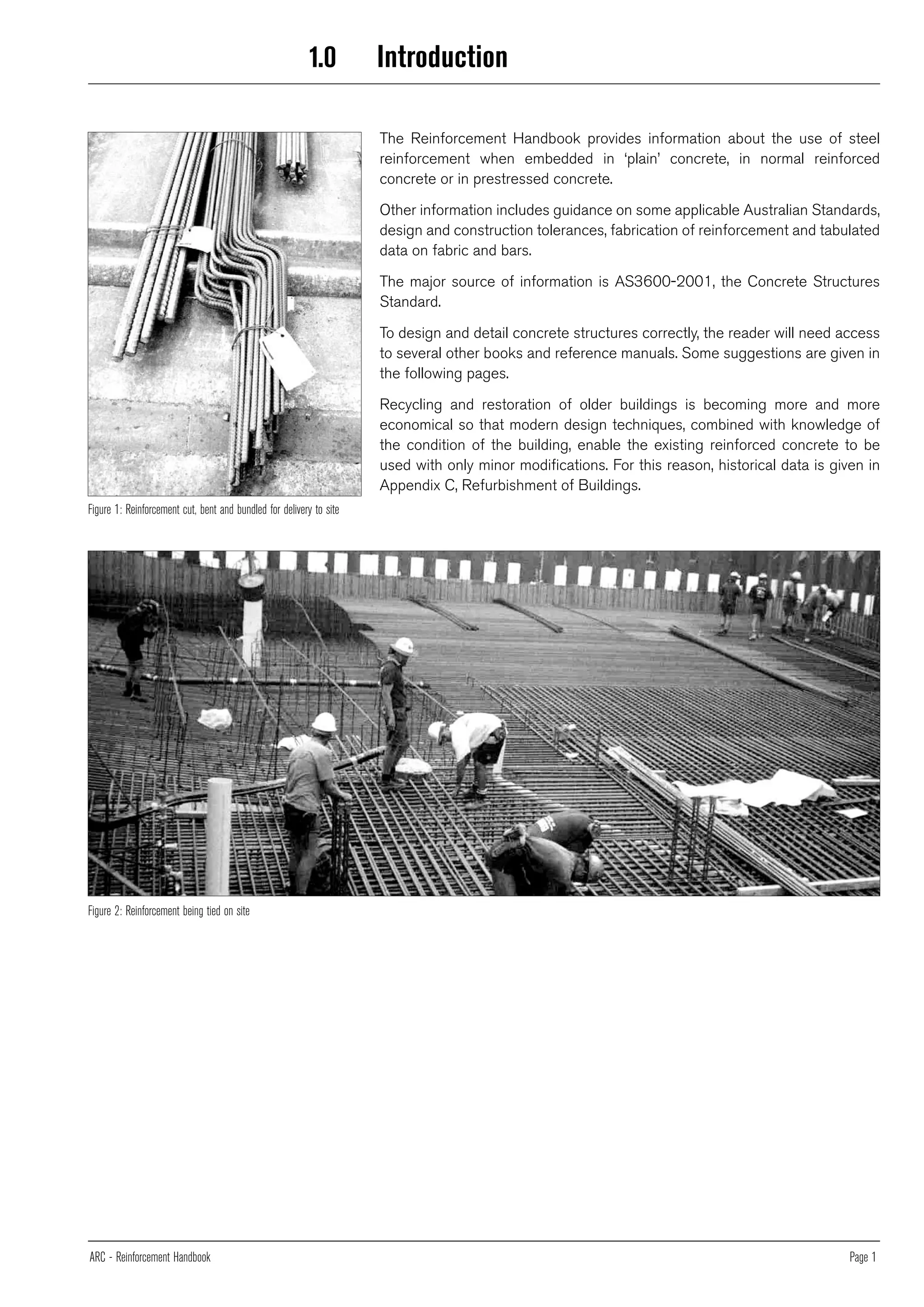 Steel reinforcement hand book | PDF