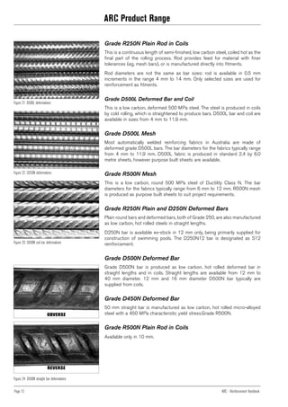 Steel reinforcement hand book | PDF