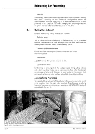 Steel reinforcement hand book | PDF
