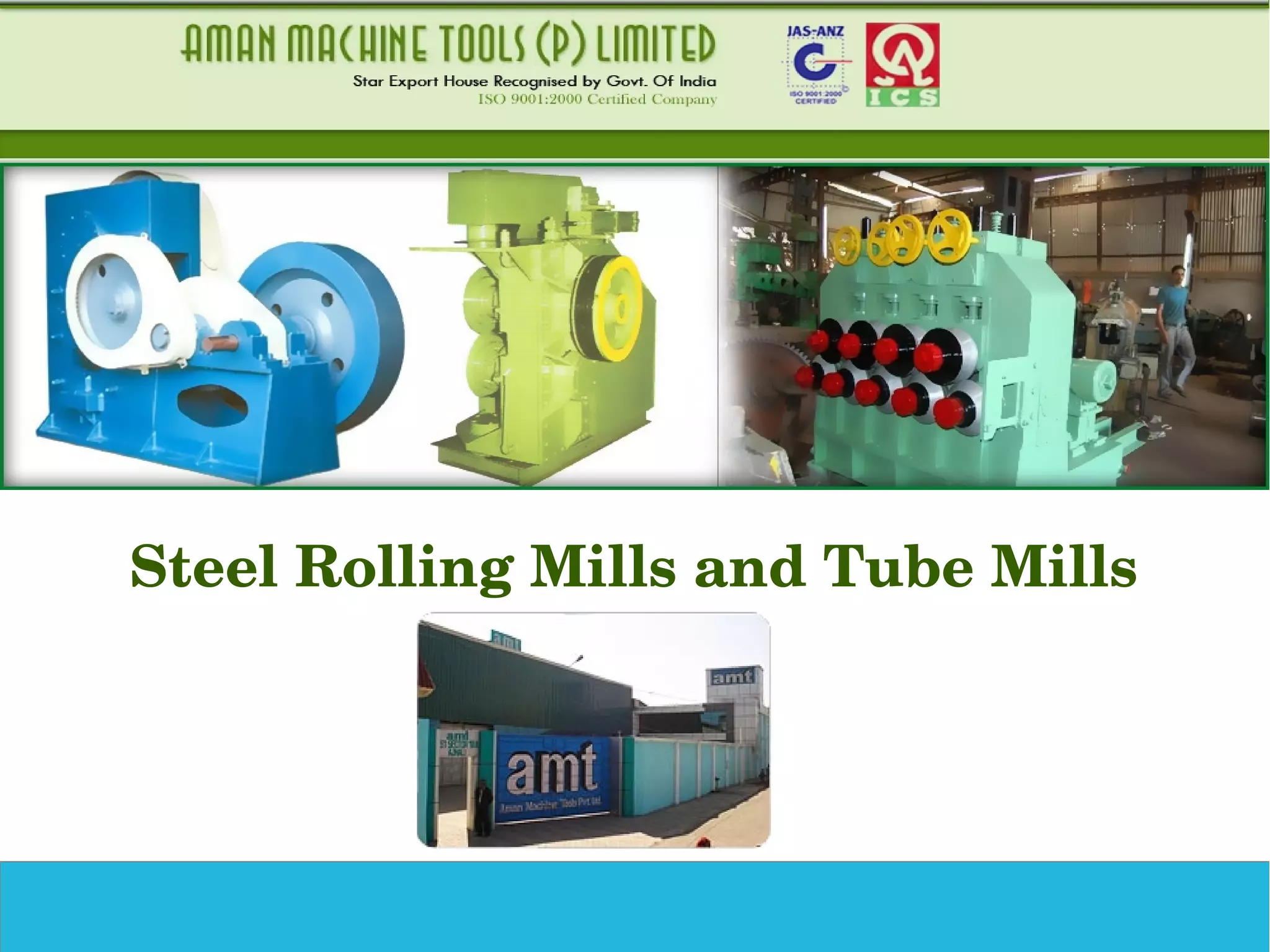 Steel rolling mills and tube mills | PDF