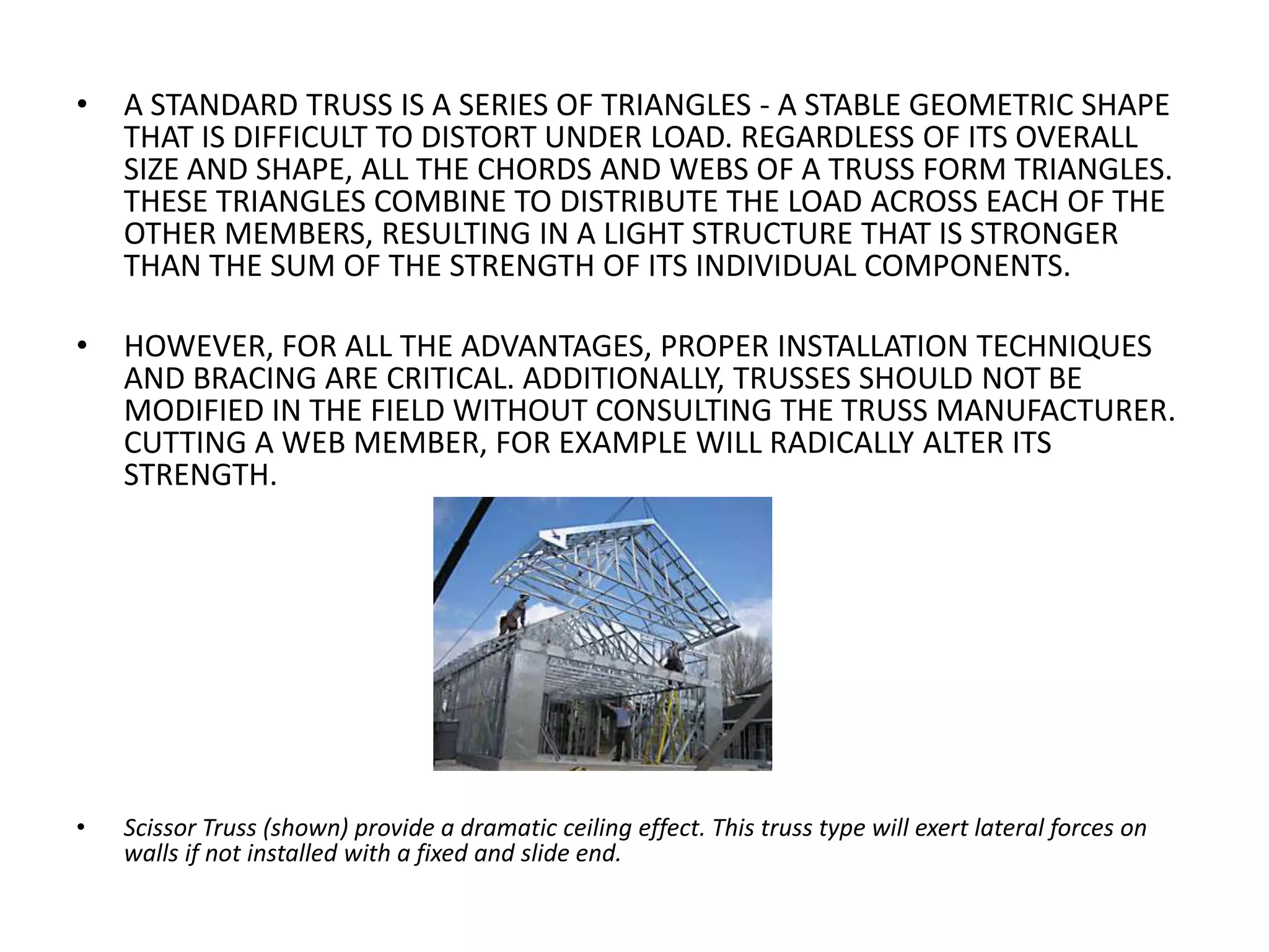 Steel roof trusses | PPTX