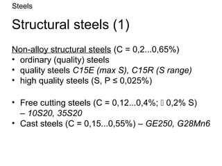 Steels | PPT