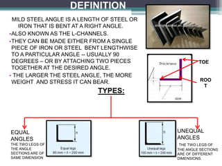 Steel sections-Building Construction | PPT