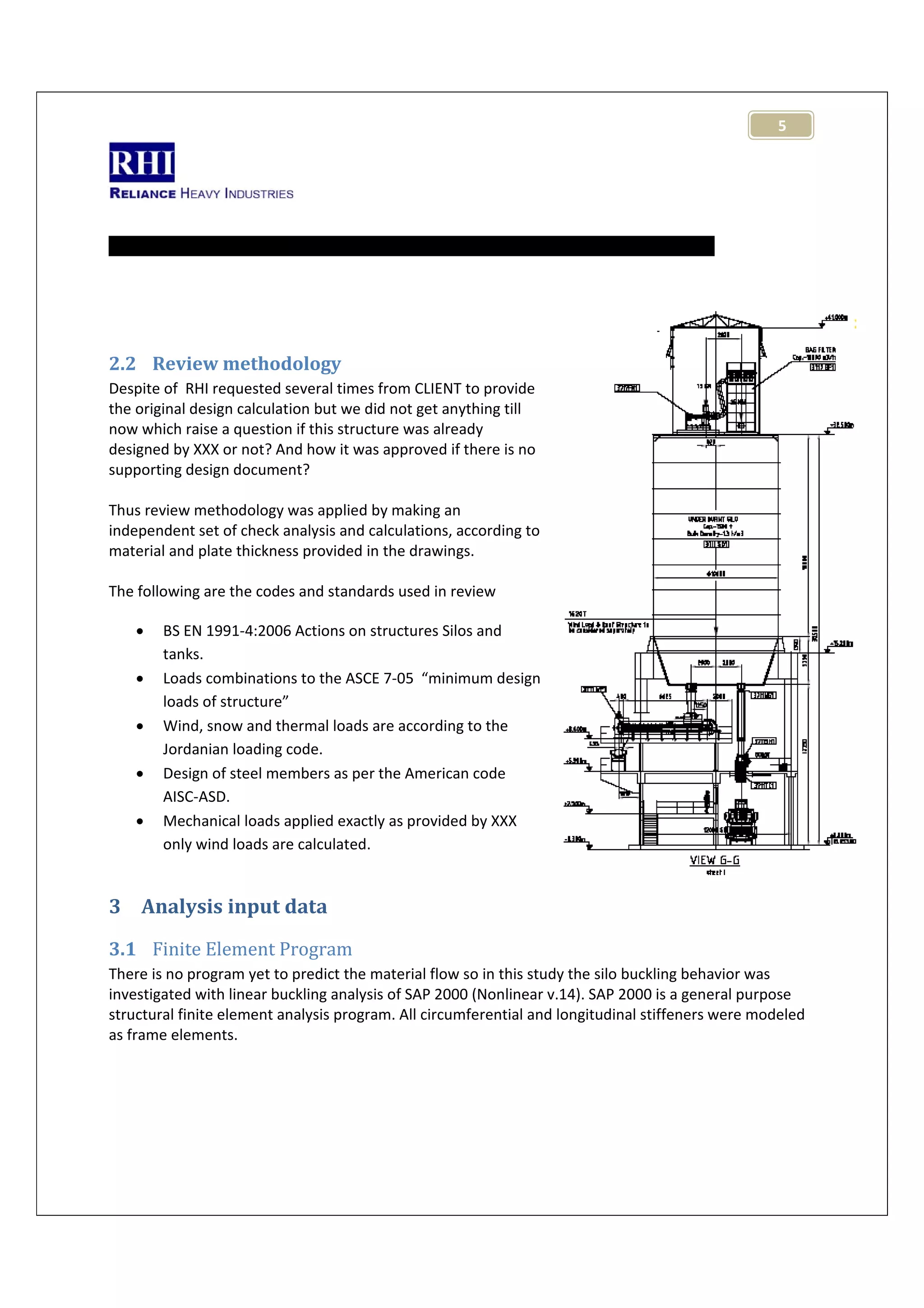 Steel silo failure case study | PDF