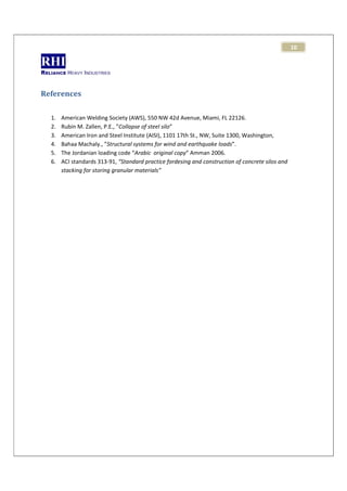 Steel silo failure case study | PDF