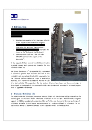 Steel silo failure case study | PDF