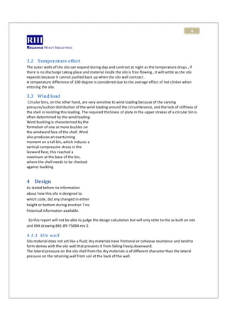 Steel silo failure case study | PDF