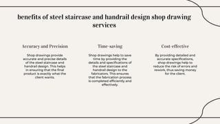 Steel Staircase And Handrail Design Shop Drawing Services.pptx