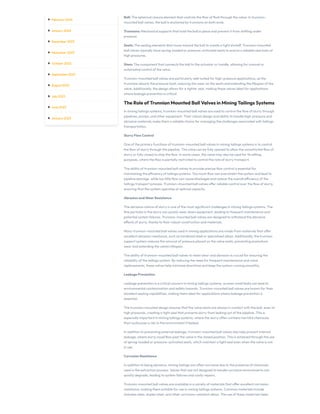 Engineered for Toughness: Reliable Slurry Control Solutions | PDF