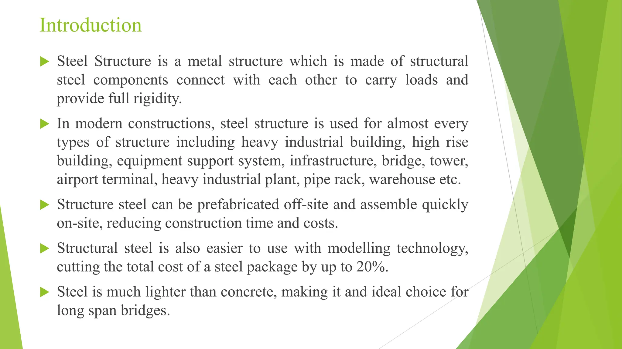 Steel Structure Design and analysis title defence | PPTX