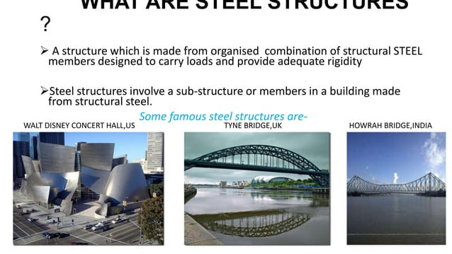 Steel structures