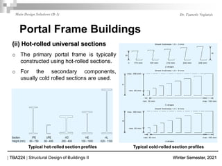 Structural Conformation of Single Storey Steel Buildings | PDF