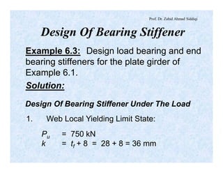 Steel strucure lec # (14) | PDF