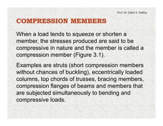 Steel strucure lec # (6) | PDF