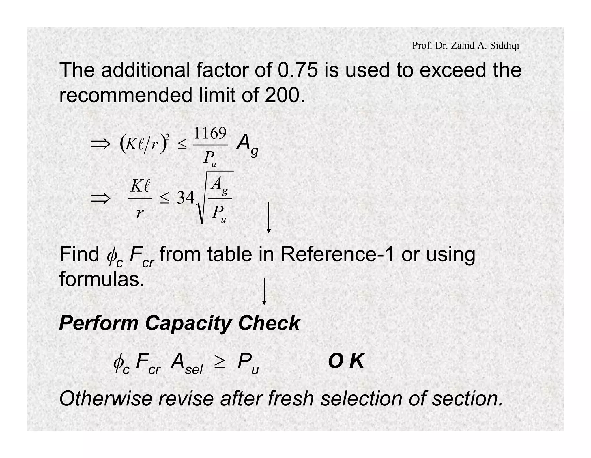 Steel strucure lec # (7) | PDF