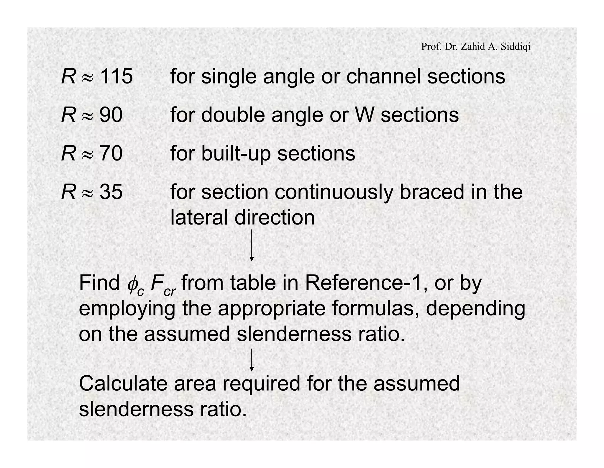 Steel strucure lec # (7) | PDF