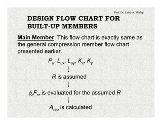 Steel strucure lec # (8) | PPT