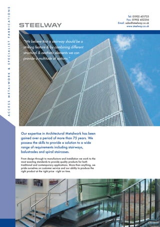 Steelway Brochure Architectural09 | PDF