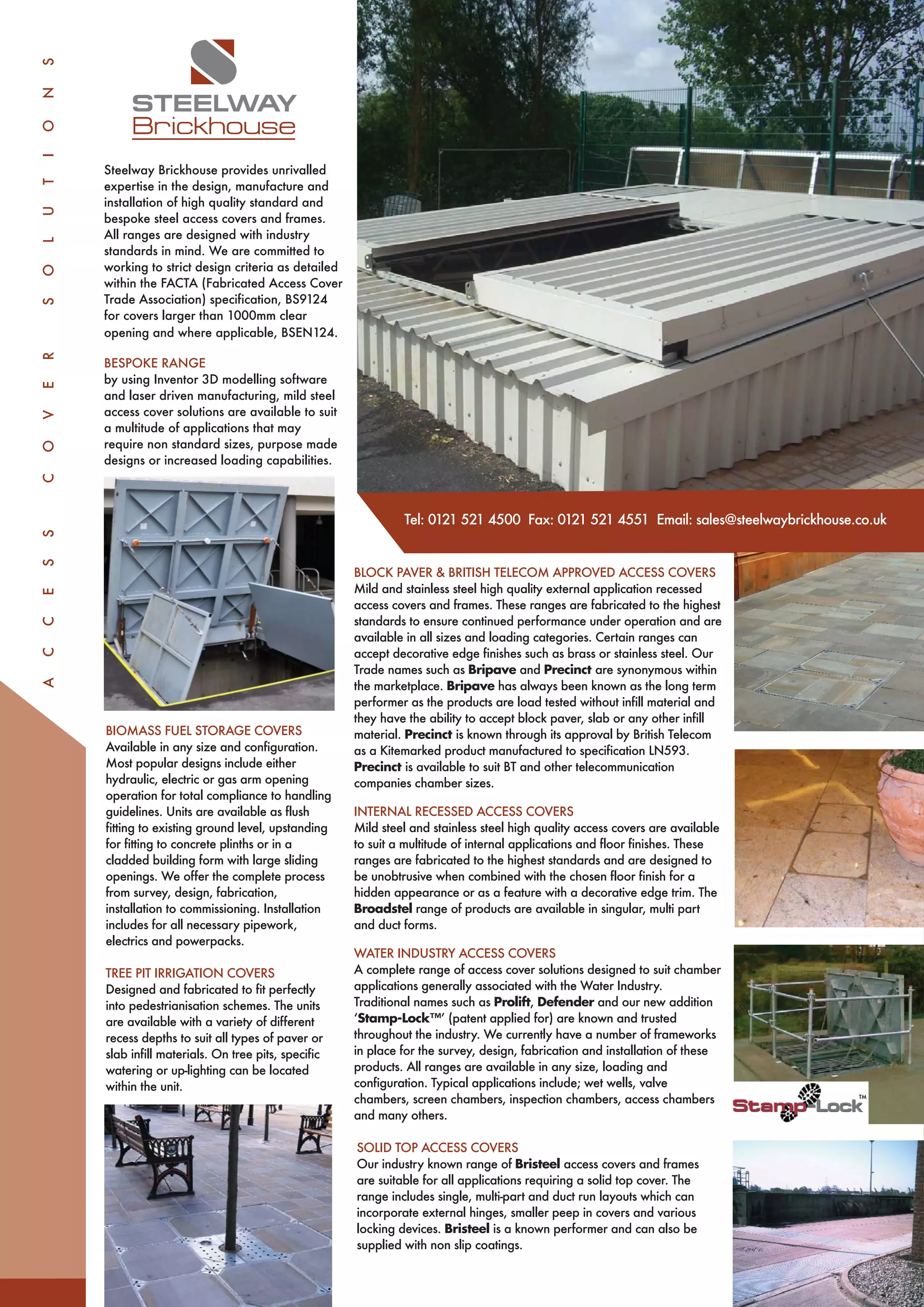 Steelway Group Brochure 2010 | PDF