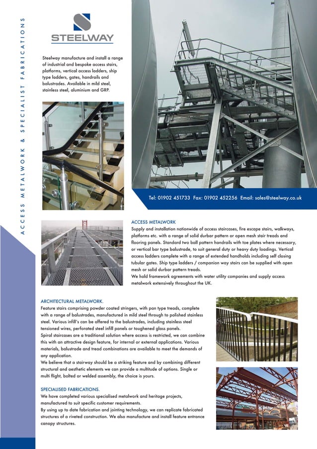 Steelway Group Brochure 2010 | PDF