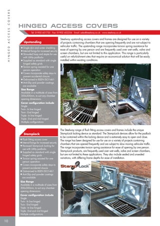 Steelway Utility Services Product brochure | PDF