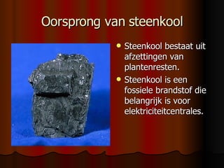 Steenkool | PPT