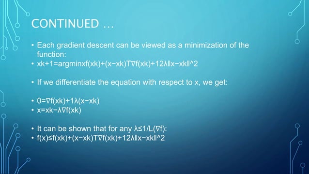 Steepest descent method | PPTX | Physics | Science