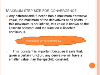 Steepest descent method in sc | PPTX