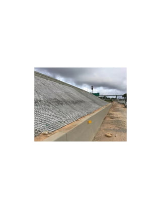 Steep Slope Armoring