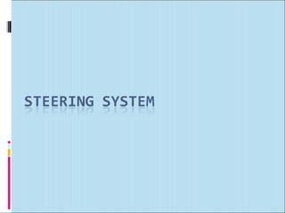 Steering | PPT