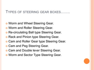 Steering | PPTX