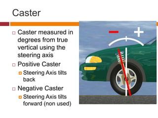 Steering and suspension | PPTX