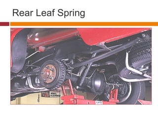 Steering and suspension | PPTX